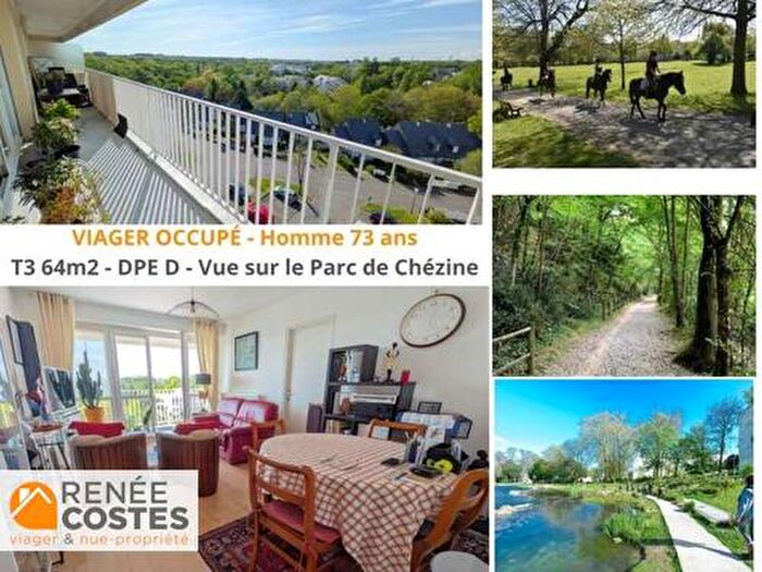 Appartement à vendre - Saint-Herblain, Nord - 3 pièces - 2 chambres