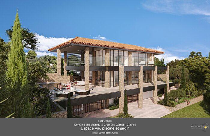 Maison à vendre - Cannes, Croix des Gardes - 6 pièces - 5 chambres