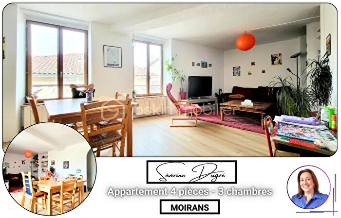 Appartement à vendre - Moirans - 4 pièces - 3 chambres