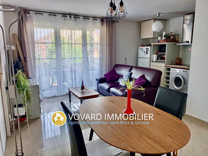 Appartement à vendre - Saint-Brice-sous-Forêt, Vergers Nord, Parc - 2 pièces - 1 chambre