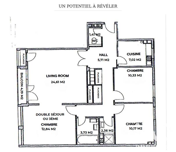 Appartement 4 pièces à vendre à Boulogne-Billancourt, Jean Jaurès, Reine