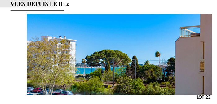 Appartement à vendre - Antibes, Antibes-les-Pins, Trianon, Le Fournel, Peyregoue - 3 pièces - 2 chambres