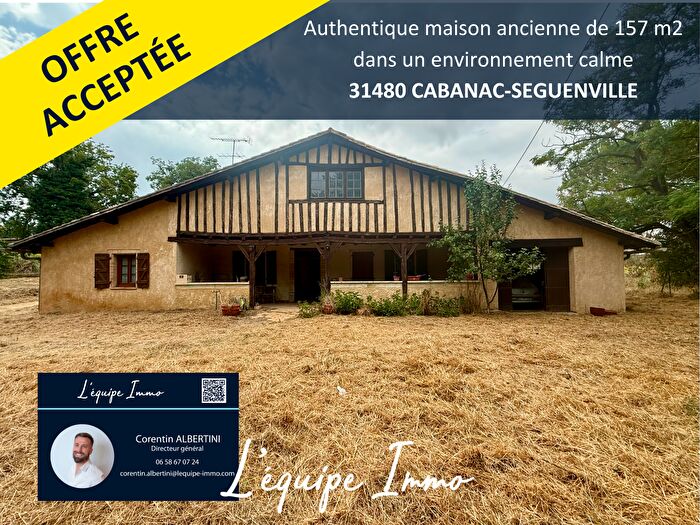 Cabanac-Séguenville : Maison 4 pièces à vendre