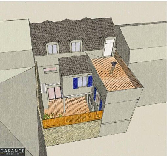 Maison 6 pièces à Paris 12ème, Bel-Air, Sud, à vendre