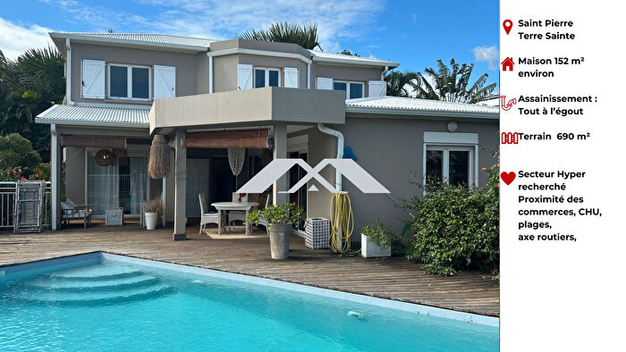 Maison à vendre - Saint-Pierre, Terre Sainte, Université - 4 pièces - 3 chambres