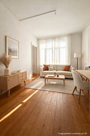 Appartement à vendre - Lille, Vauban, Esquermes - 2 pièces - 1 chambre