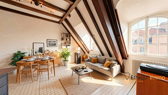 Appartement à vendre - Strasbourg, Krutenau - 2 pièces - 1 chambre