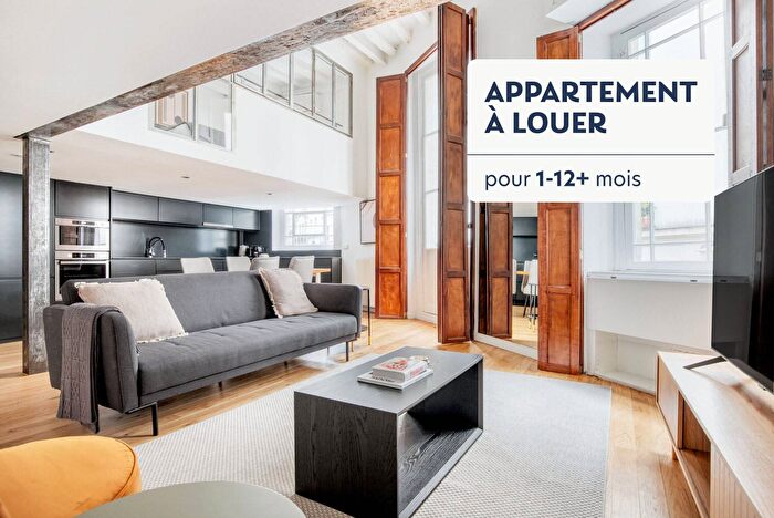 Appartement à louer - Enfants Rouges, Paris ème arrondissement - 2 pièces - 1 chambre