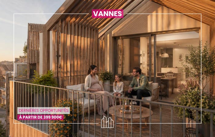Vannes, Cliscouët - Maison 3 pièces à vendre