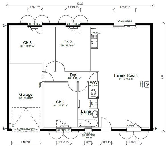 Maisons à vendre et appartements à louer - 3