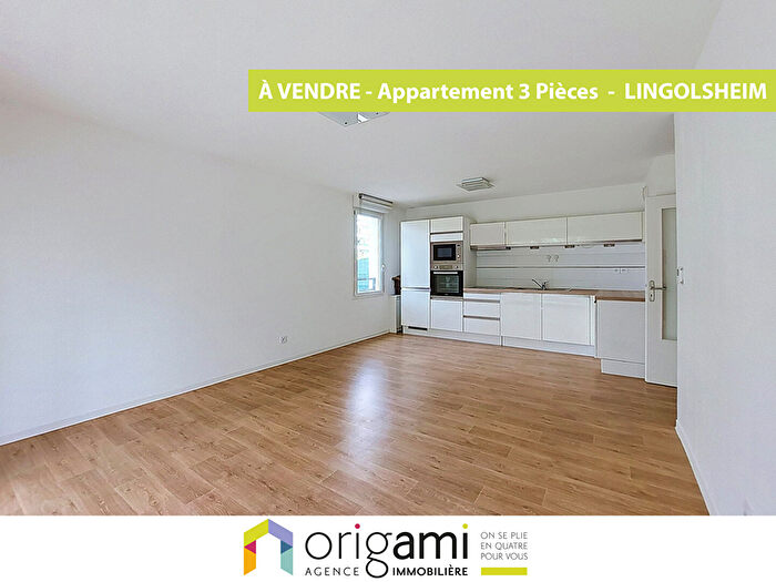 Appartement 3 pièces à Lingolsheim, Tiergaertel, Européen, Alouettes, Galilée, Tanneries, à vendre