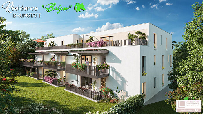 Appartement à vendre - Brunstatt - 1 pièce - 1 chambre