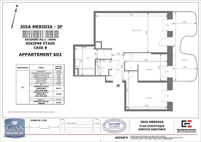 Nice, Sainte-Marguerite : Appartement à louer