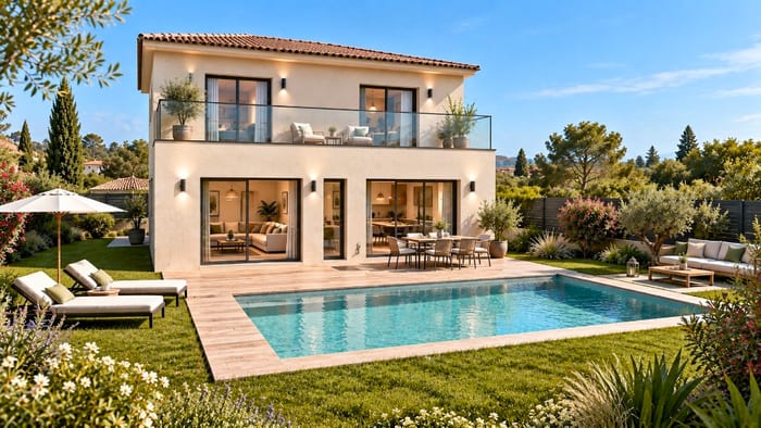 Mandelieu-la-Napoule, Les Termes - Maison 4 pièces à vendre