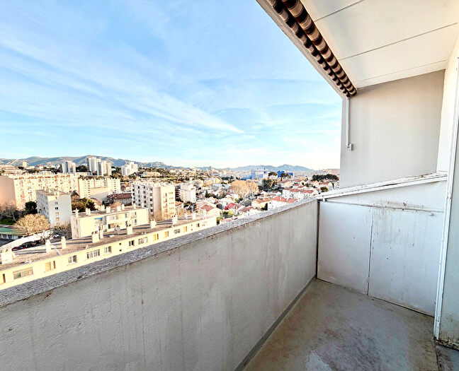 Appartement à vendre - Marseille e , Saint-Just - 2 pièces - 1 chambre