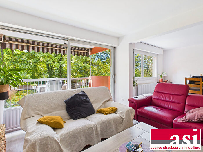 Appartement à vendre - Illkirch-Graffenstaden, Centre Ouest - 4 pièces - 3 chambres