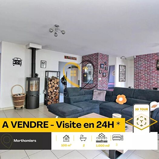 Morthomiers : Maison 4 pièces à vendre