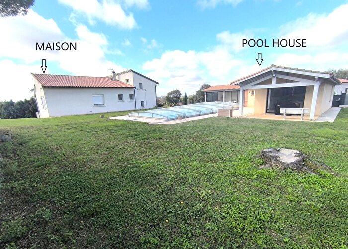 Maison à vendre - Pompignan - 5 pièces - 4 chambres