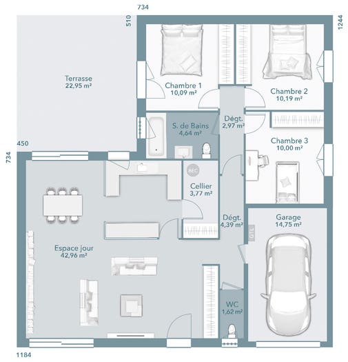 Maisons à vendre et appartements à louer - 2