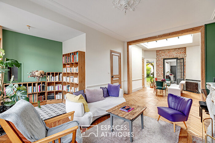 Maison à vendre - Lambersart, Bourg, Mairie - 7 pièces - 4 chambres