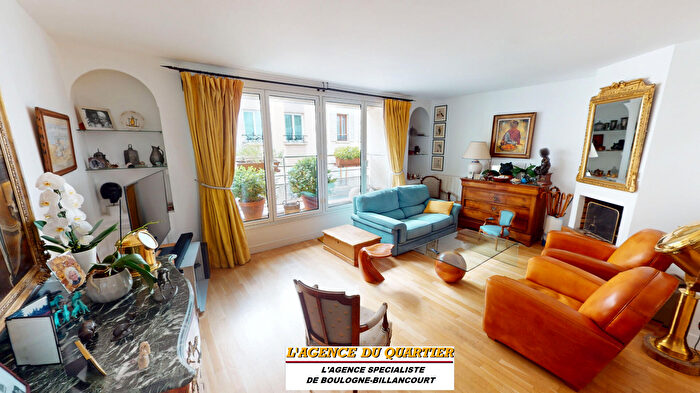 Appartement 5 pièces à Boulogne-Billancourt, Jean Jaurès, Reine, à vendre