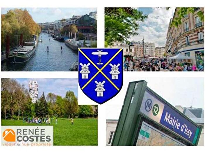 Appartement à vendre - Issy-les-Moulineaux - 2 pièces - 1 chambre