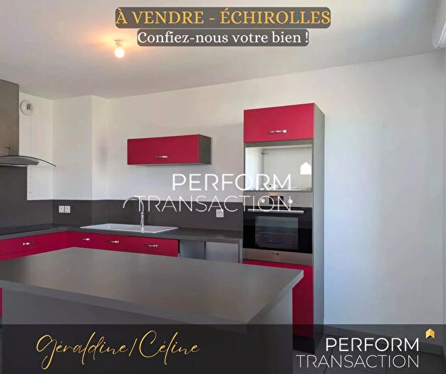 Appartement à vendre - Échirolles, Bayard, La Luire, Vicose, Comboire - 3 pièces - 2 chambres