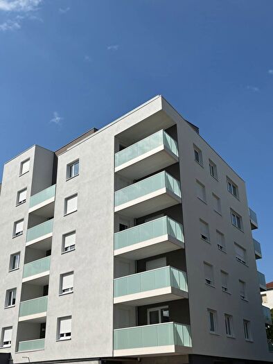 Appartement à louer - Cité de lIll Est, Strasbourg - 2 pièces - 1 chambre