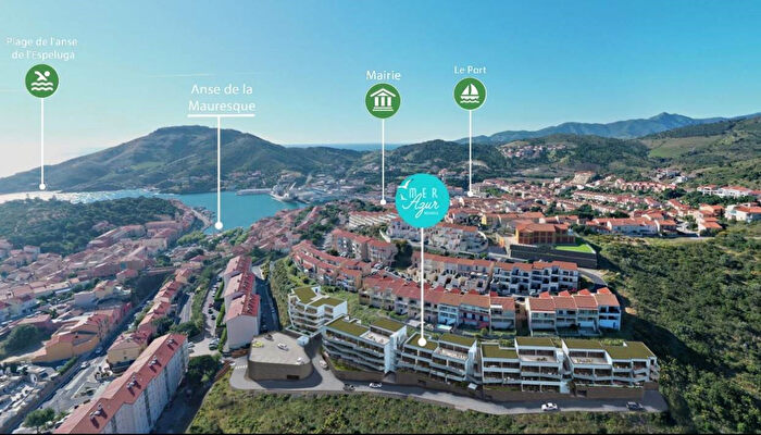 Appartement à vendre - Port-Vendres - 2 pièces - 1 chambre