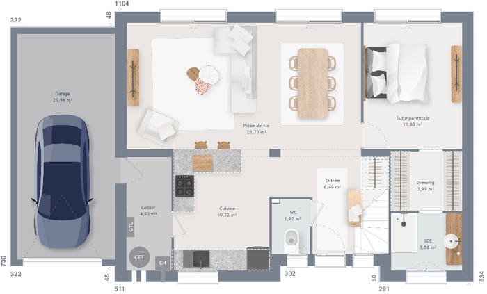 Maisons à vendre et appartements à louer - 3