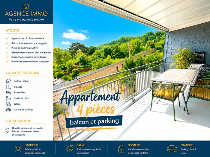 Appartement 4 pièces à vendre - Honfleur