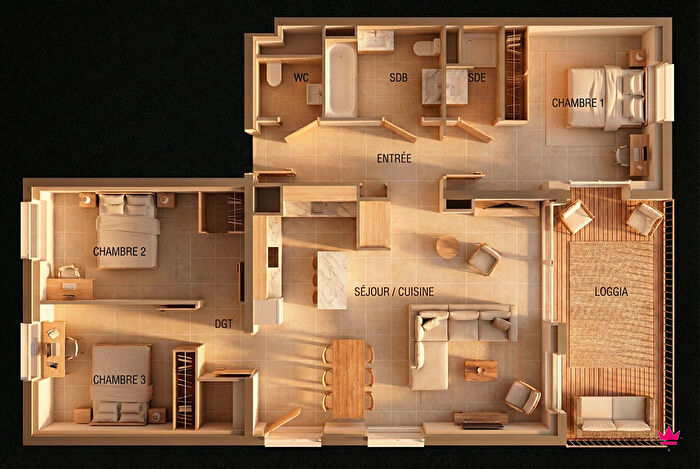 Appartement à vendre - Villeurbanne, Zola, Pressence - 4 pièces - 3 chambres