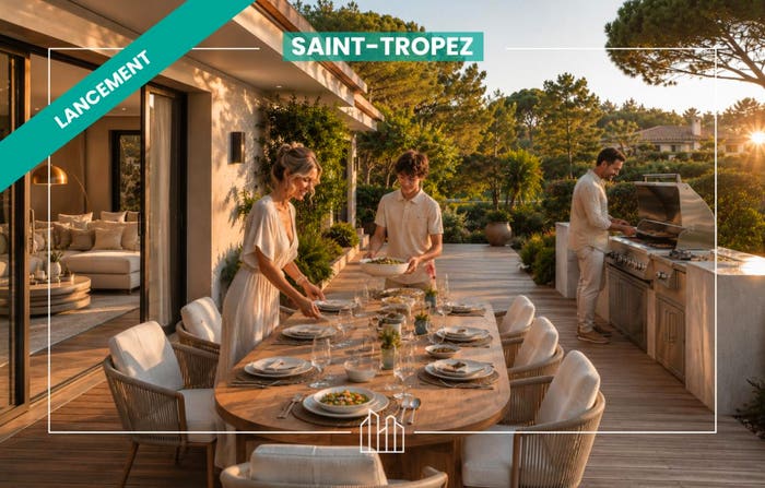 Saint-Tropez, Sainte-Anne, La Belle Isnarde, Moulin Blanc - Maison 3 pièces à vendre