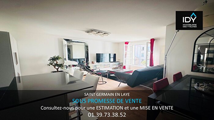 Appartement à vendre - Saint-Germain-en-Laye, Centre-ville, Quartiers forestiers - 3 pièces - 2 chambres