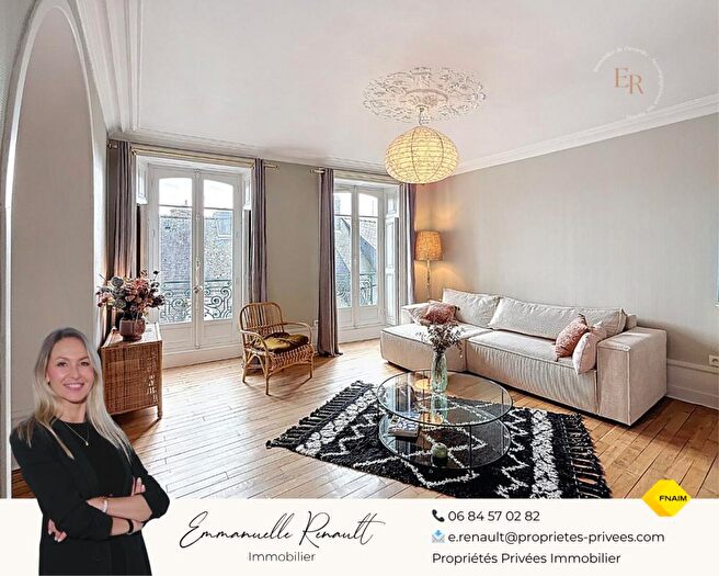 Appartement à vendre - Vannes, Centre-ville, Le Port - 6 pièces - 4 chambres