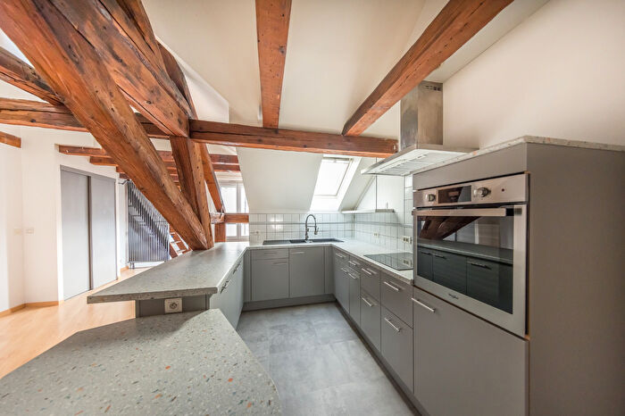 Appartement à louer - Mulhouse, Centre historique - 3 pièces - 2 chambres