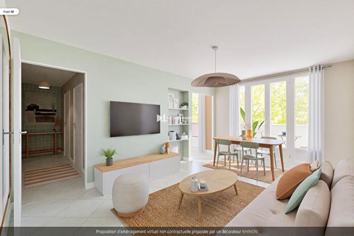 Appartement à vendre - Saint-Martin-dHères - 2 pièces - 1 chambre