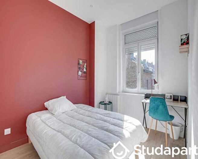 Appartement à louer - Vauban Esquermes, Lille - 1 pièce - 1 chambre