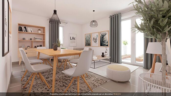 Villeurbanne, Poudrette, Les Brosses - Appartement 4 pièces à louer