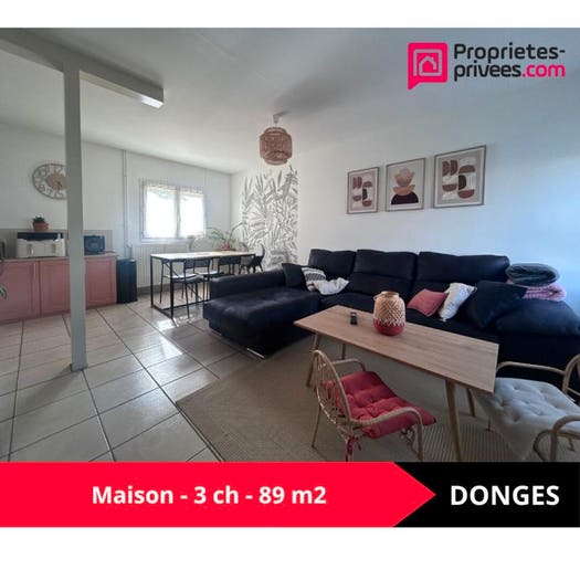 Donges - Maison 5 pièces à vendre