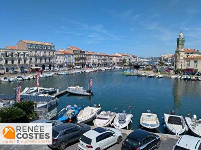 Sète, L'Île Sud : Appartement 3 pièces à vendre