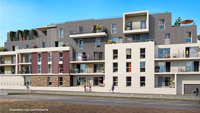 Appartement à vendre - Joué-lès-Tours, Centre-ville - 2 pièces - 1 chambre