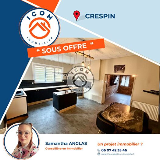 Crespin : Maison 4 pièces à vendre