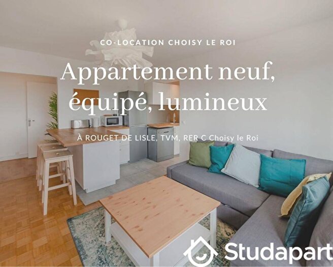 Appartement à louer - Centre I, Choisy-le-Roi - 1 pièce - 1 chambre