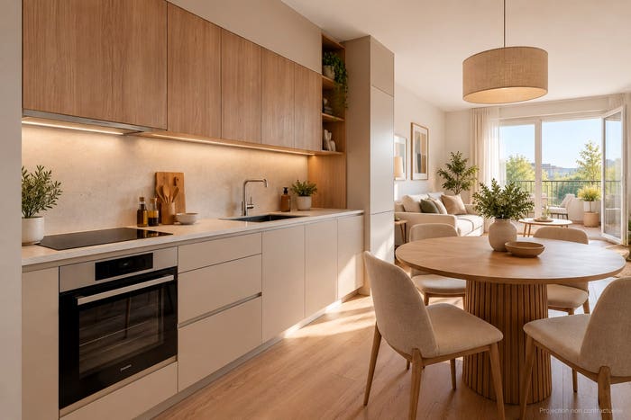 Cesson-Sévigné, Bourgchevreuil, Dézerseul, Pommeraie - Maison 3 pièces à vendre