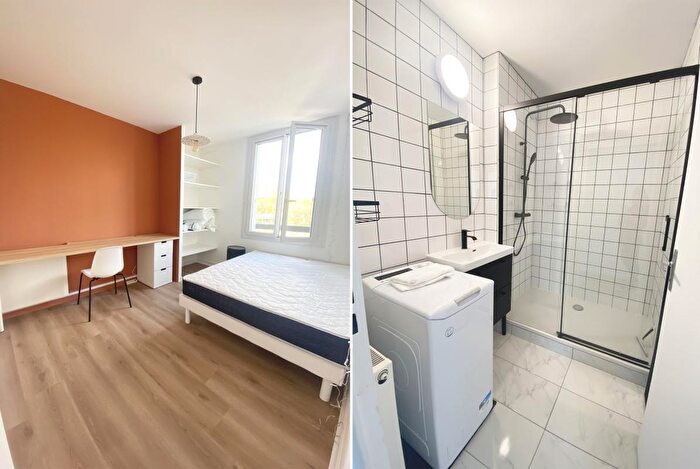 Appartement à louer - Nantes, Eraudière, La Marrière, Rond-point de Paris - 1 pièce - 1 chambre