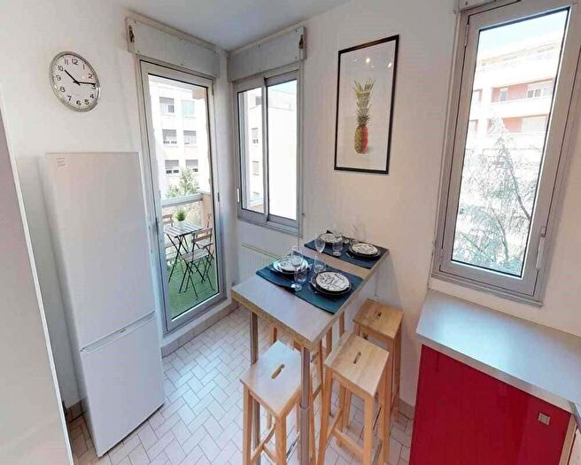 Appartement à louer - Brotteaux, Lyon ème arrondissement - 1 pièce