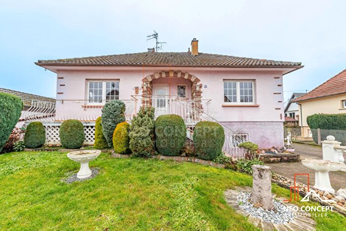 Maison à louer - Offendorf - 3 pièces - 2 chambres