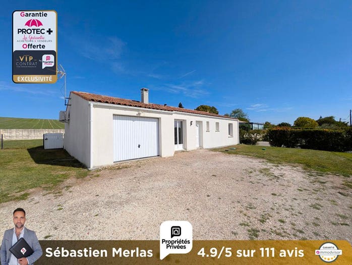 Chaniers - Maison 4 pièces à vendre