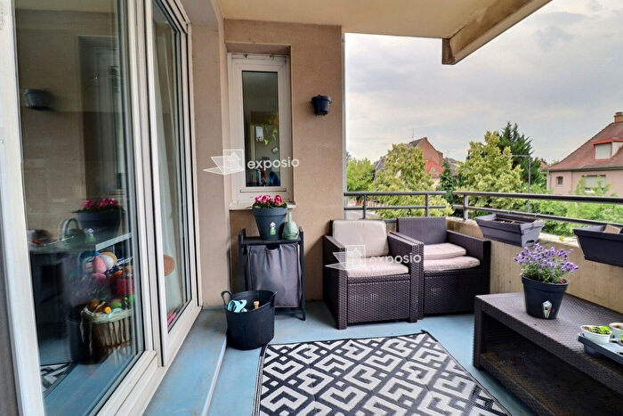 Appartement 3 pièces à Strasbourg, Koenigshoffen, Hohberg, à vendre